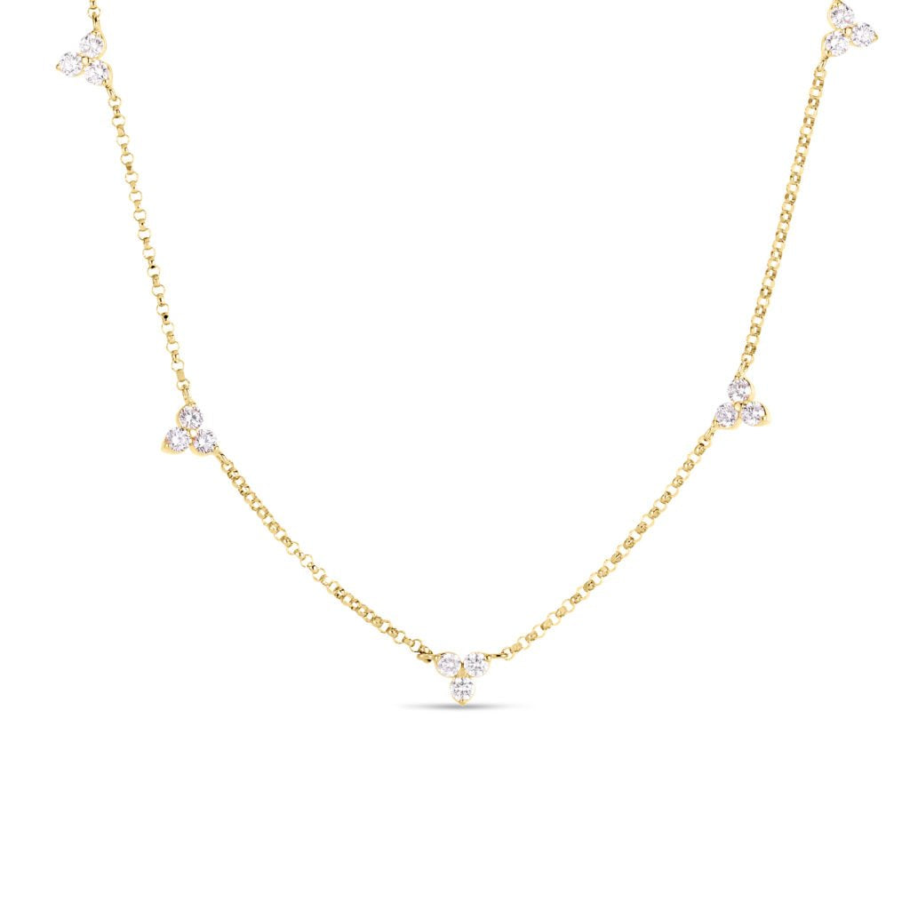 DIAMOND BY THE INCH 5 STATION FLOWER NECKLACE – Jackson Jewelers