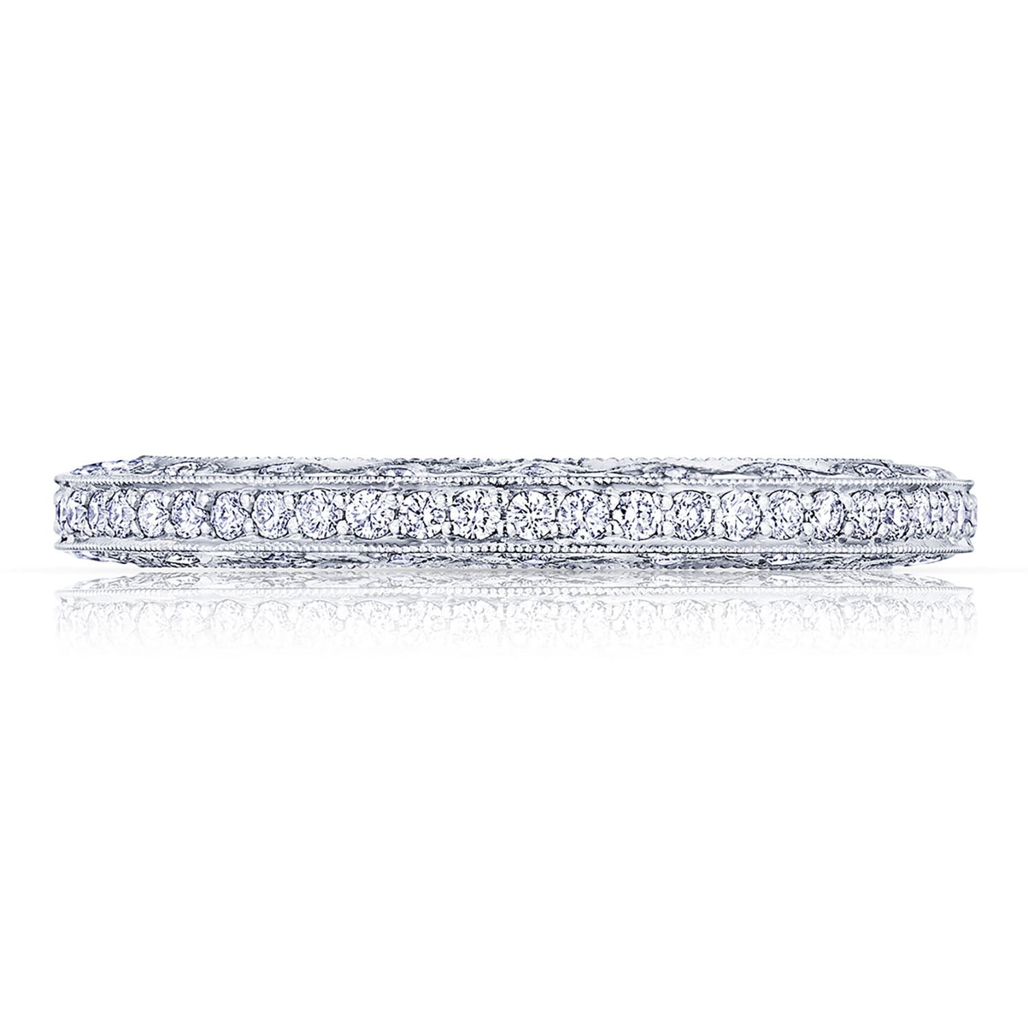 Vintage Pavé Diamond Wedding Band – Jackson Jewelers